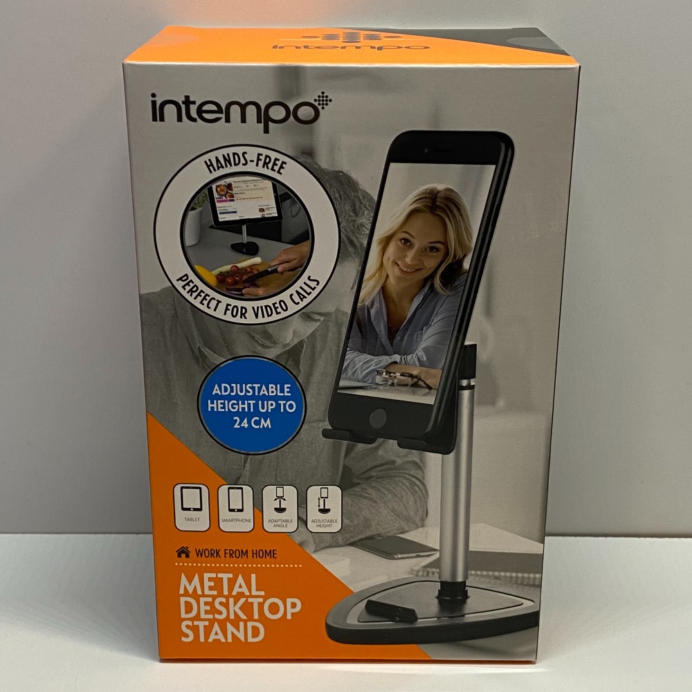 New Intempo Metal Desktop Stand Brand New - Own4Less